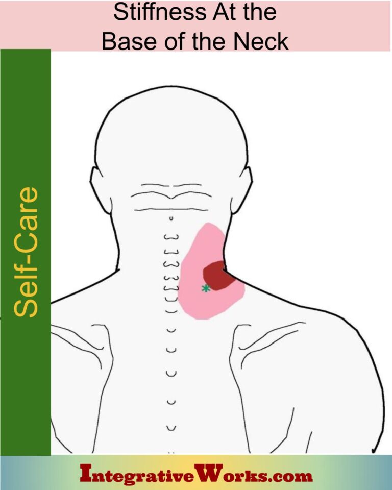 Self Care - Stiffness at the base of the neck - Integrative Works